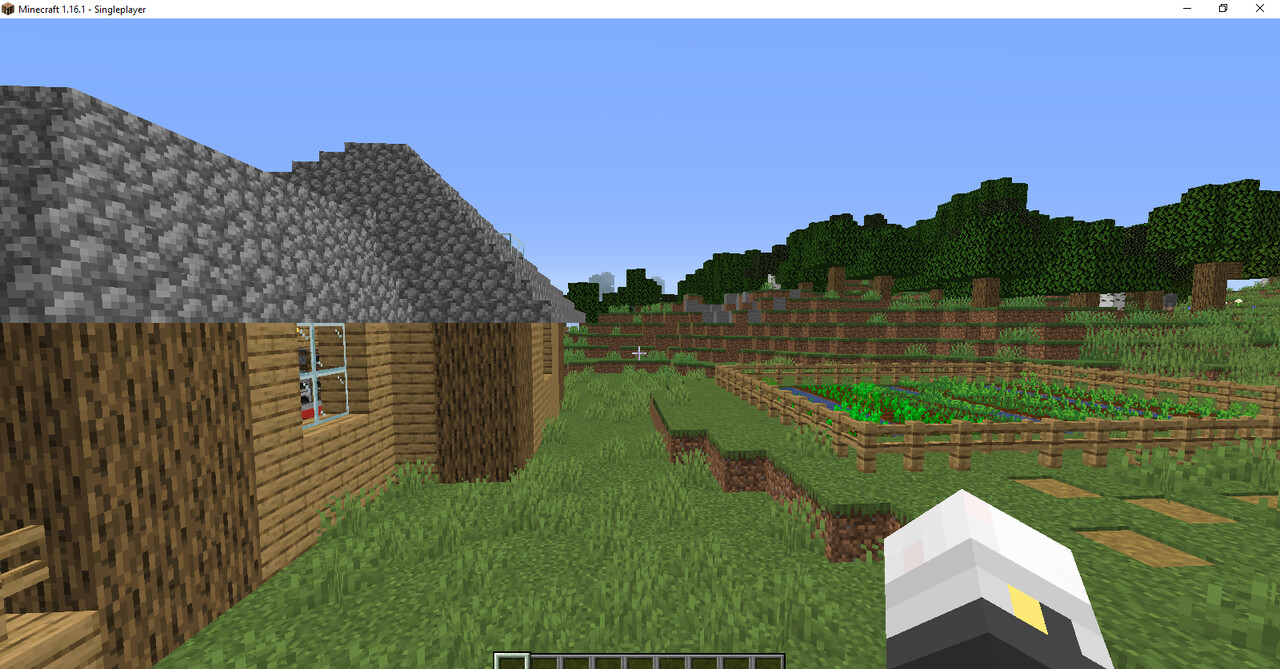 Basic Survival Hut Minecraft Map