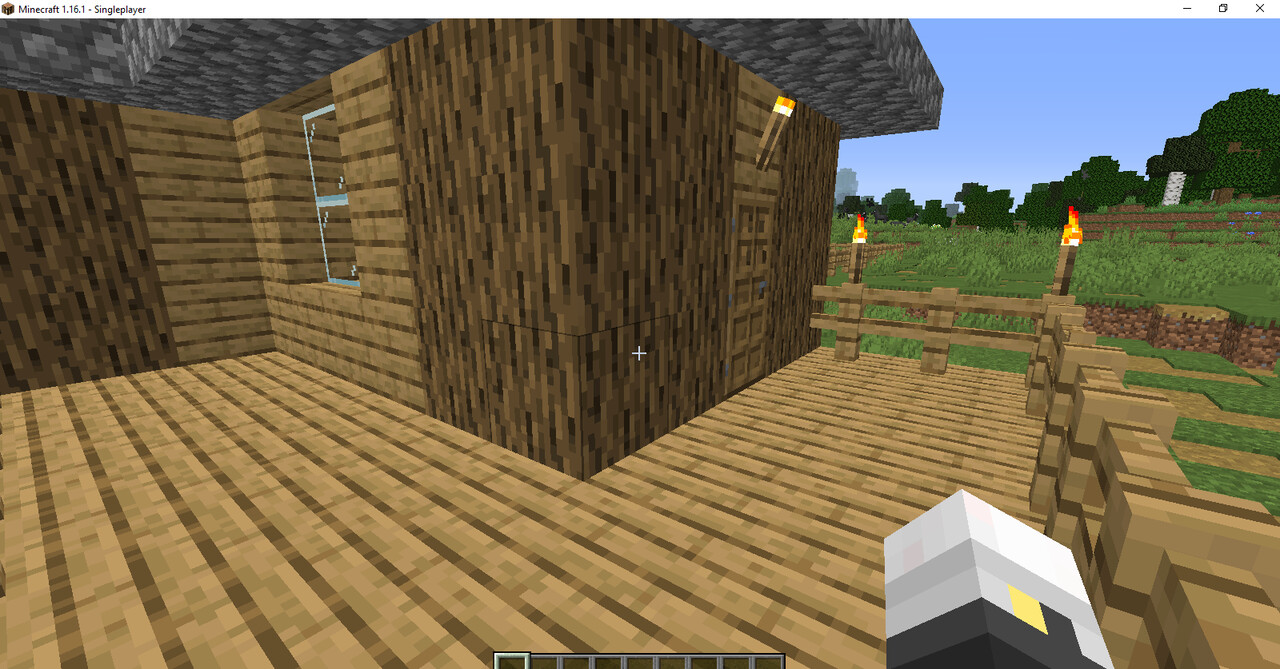 Basic Survival Hut Minecraft Map