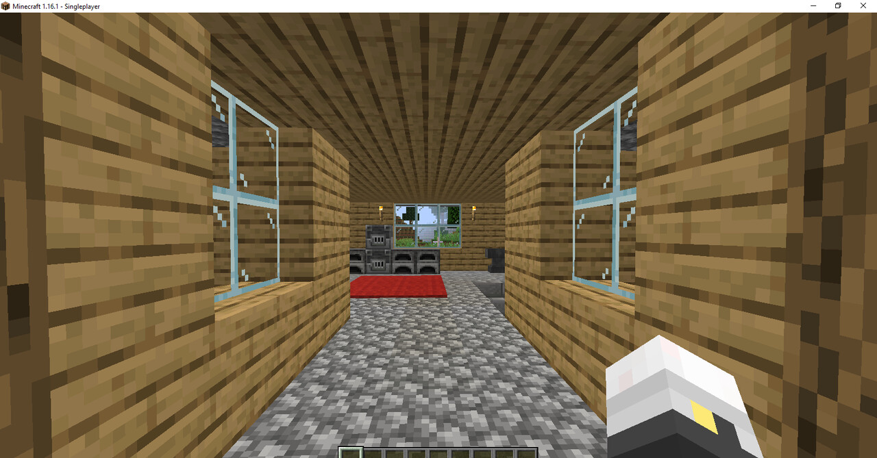 Basic Survival Hut Minecraft Map