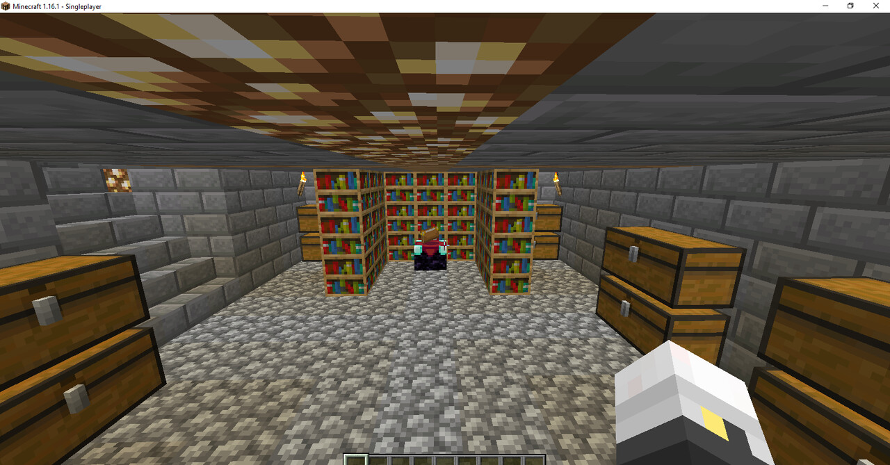 Basic Survival Hut Minecraft Map