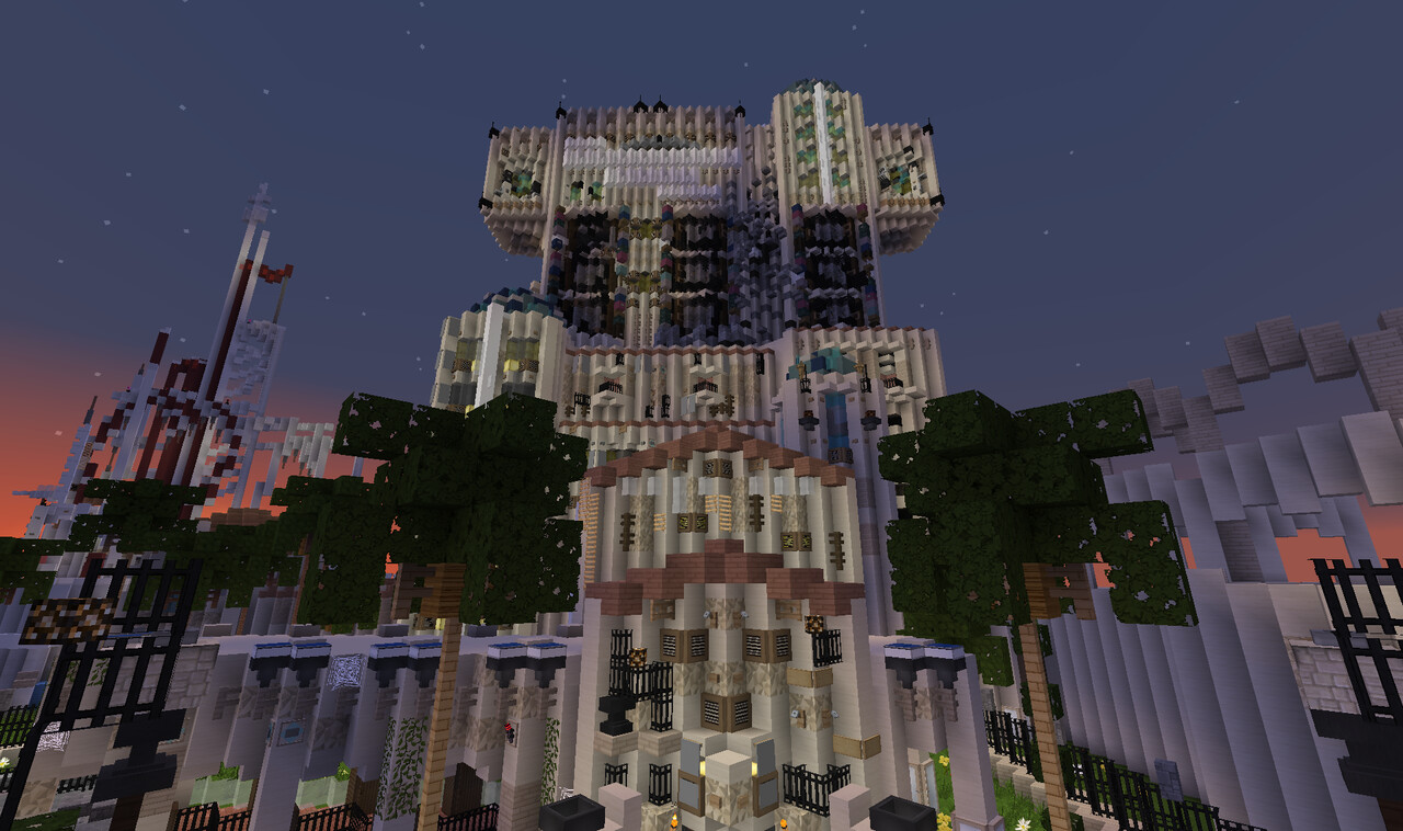 Tower of Terror DCA Hollywood Tower Hotel Minecraft Map