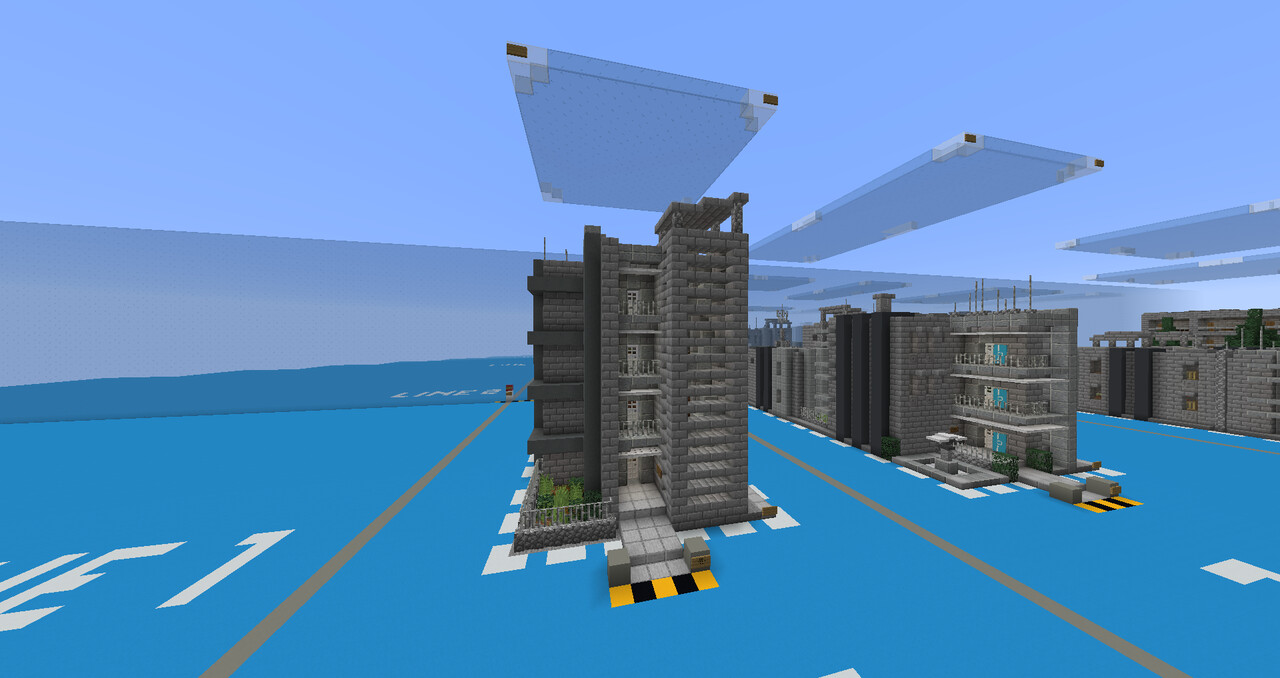 Hipers' Industrial Style Buildings Minecraft Map