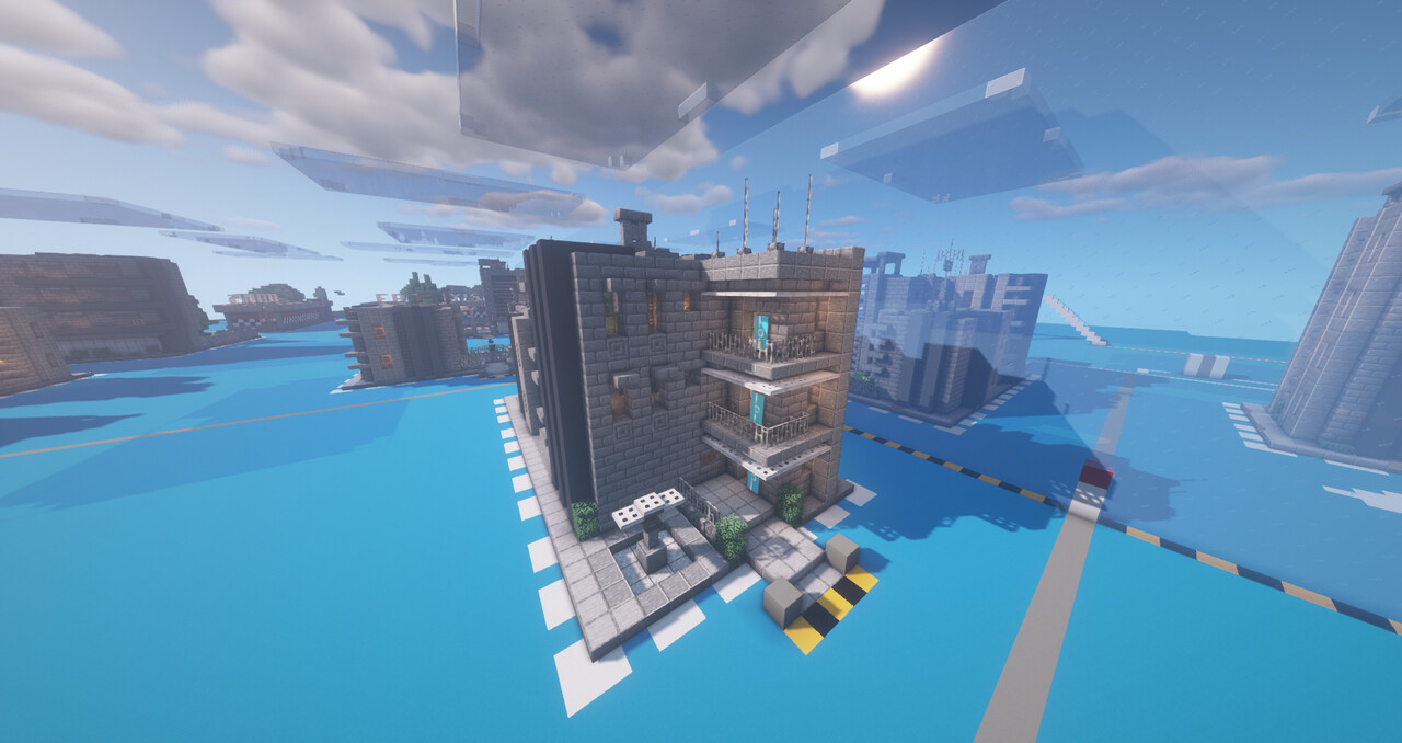 Hipers' Industrial Style Buildings Minecraft Map