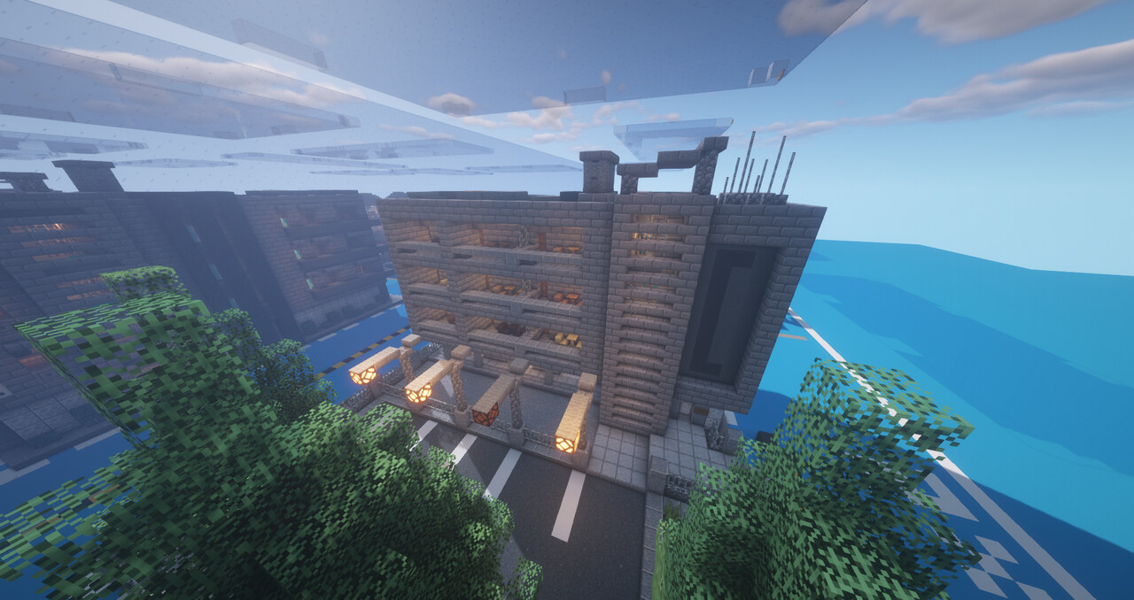 Hipers' Industrial Style Buildings Minecraft Map