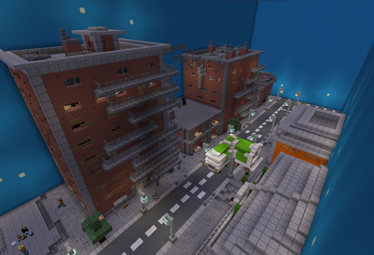 ESCAPE FROM THE CITY v2 Minecraft Map
