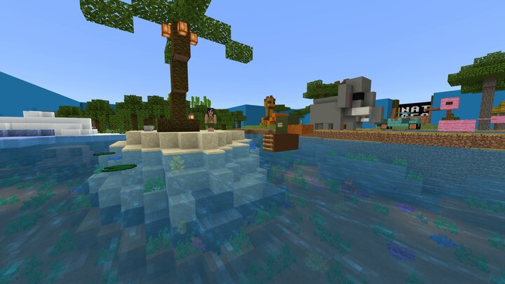 National Geographic Hide & Seek Minecraft Map