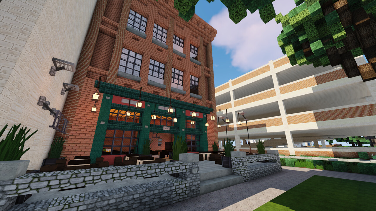Bike Shop - Bar - Apartments on World of Keralis server! Minecraft Map