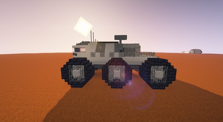 Heavy Mars rover Minecraft Map
