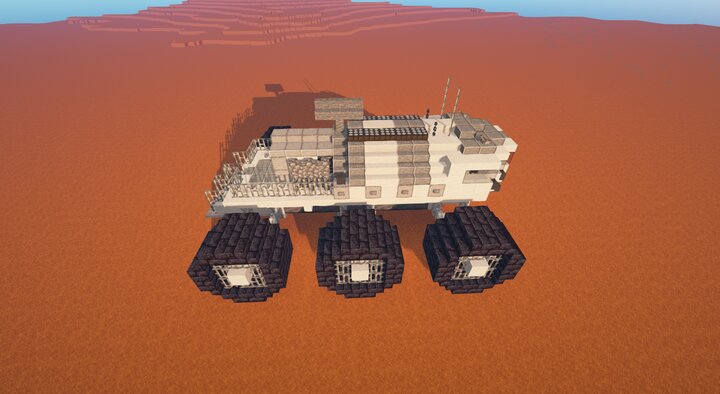 Heavy Mars rover Minecraft Map