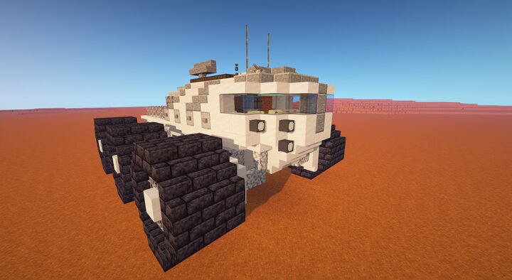 Heavy Mars rover Minecraft Map