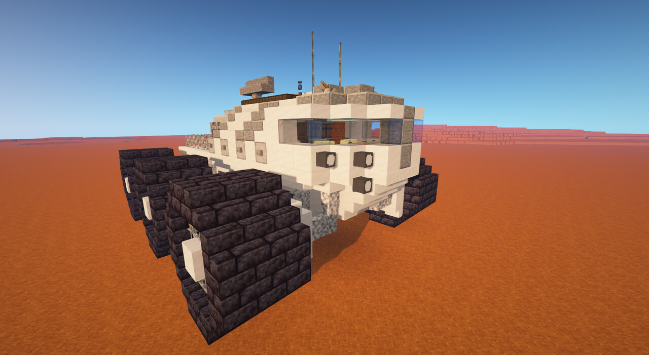 Heavy Mars rover Minecraft Map