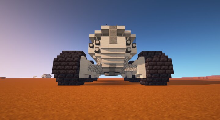 Heavy Mars rover Minecraft Map
