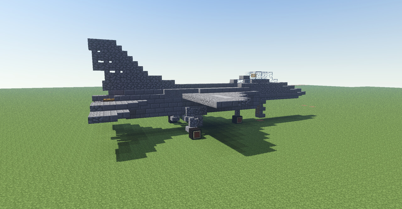 2：1 General Dynamics F-16 Fighting Falcon Minecraft Map