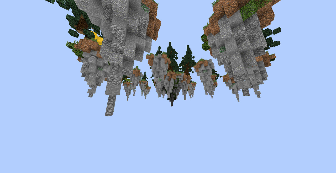 Skywars map forest theme Minecraft Map