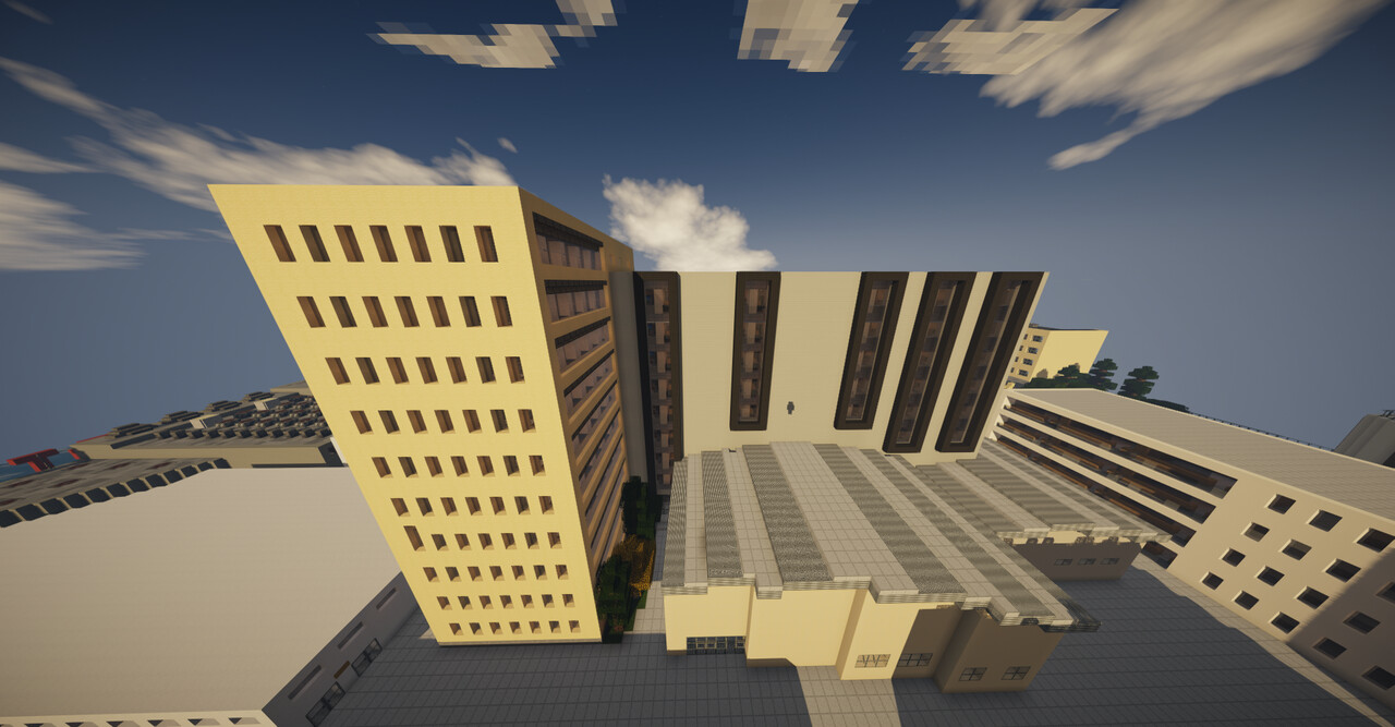 The Greenville Science and Convention center GSCC Minecraft Map