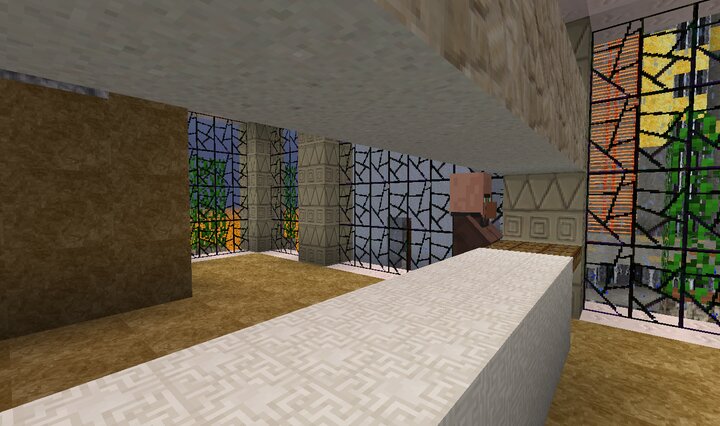 Small office building 1x1 Minecraft Map