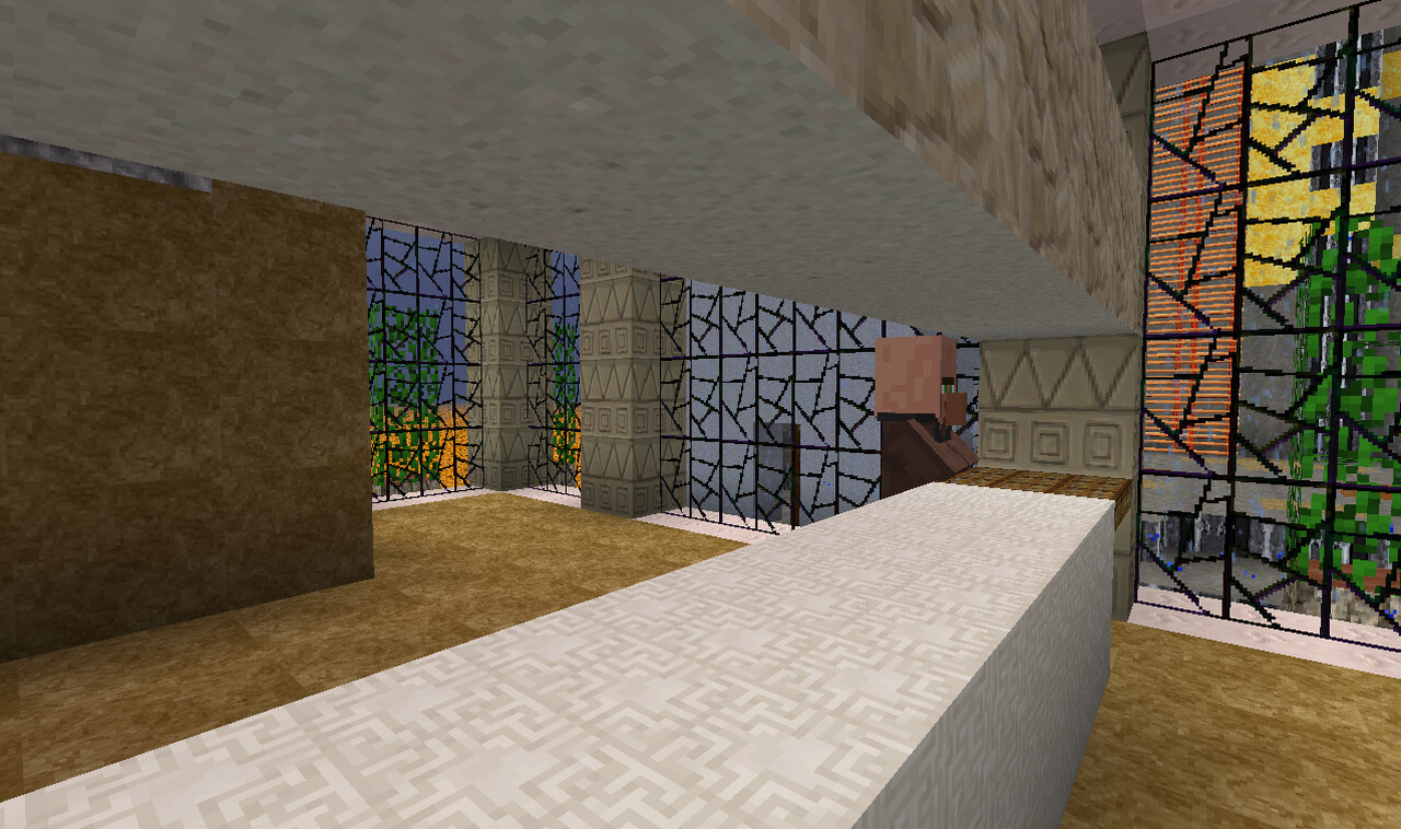 Small office building 1x1 Minecraft Map