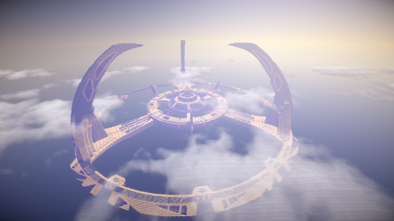 Gas Stove Space Station Minecraft Map