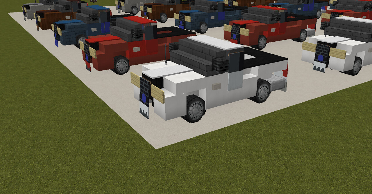 Dreamy's pack of Ford F-150 pickup trucks [With Download] Minecraft Map