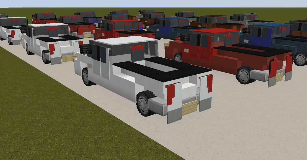 Dreamy's pack of Ford F-150 pickup trucks [With Download] Minecraft Map