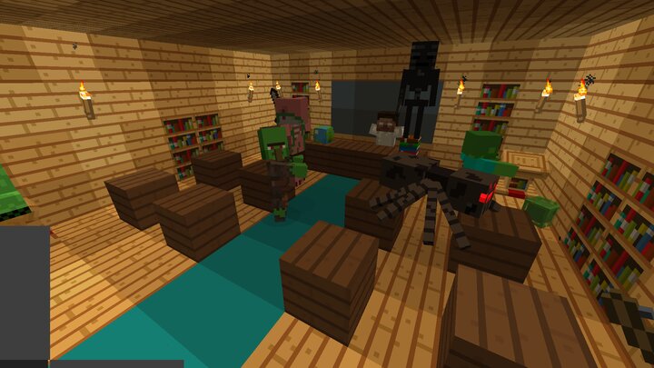 Monster School Minecraft Map