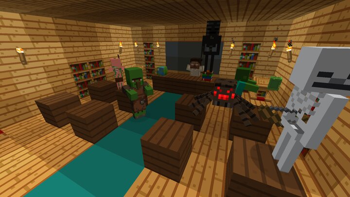 Monster School Minecraft Map