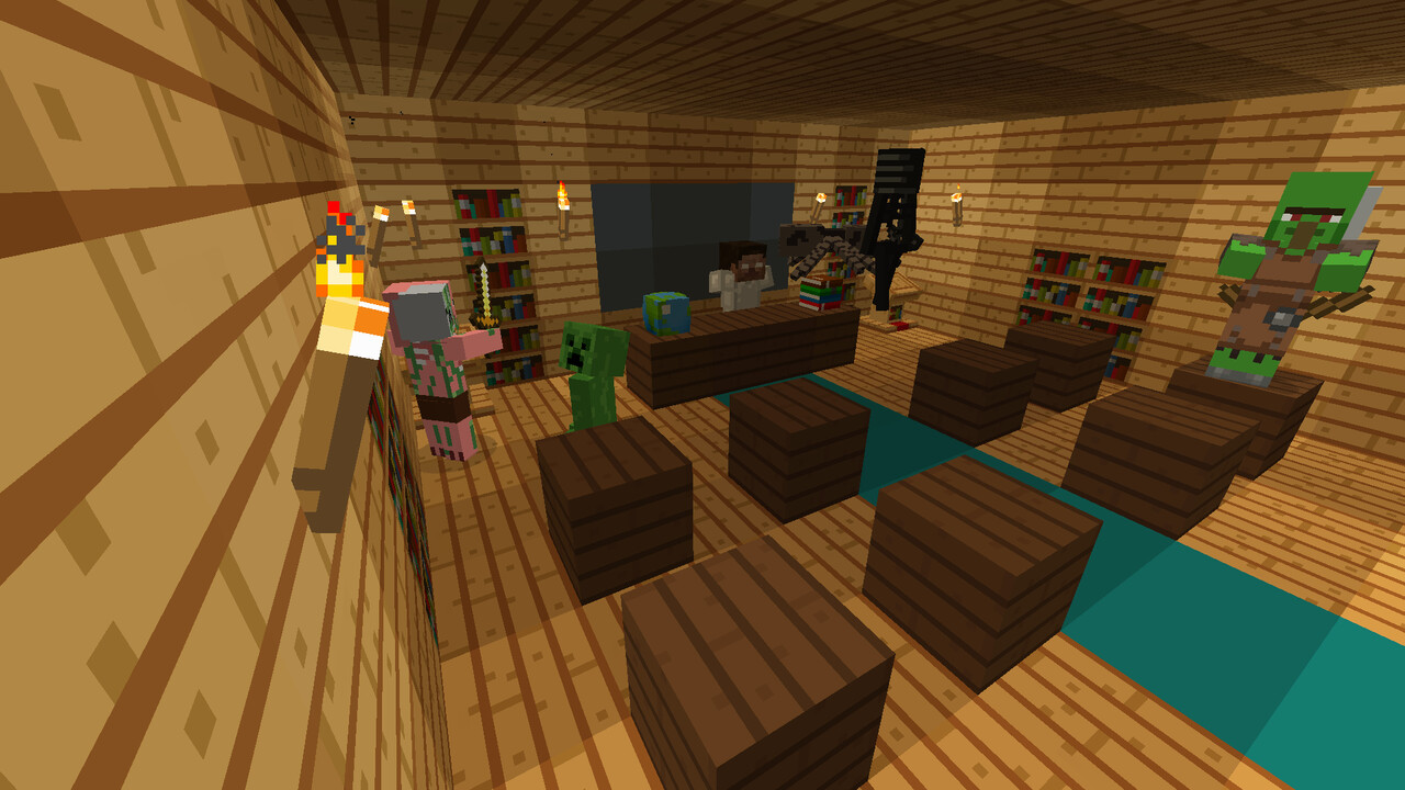 Monster School Minecraft Map