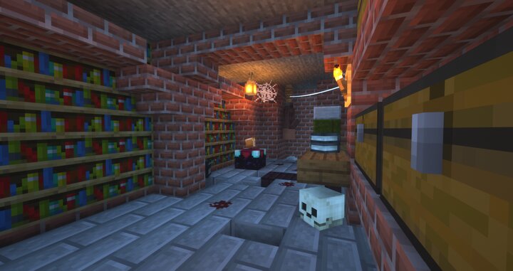 Modern interiors of rich family with dark secret! Minecraft Map