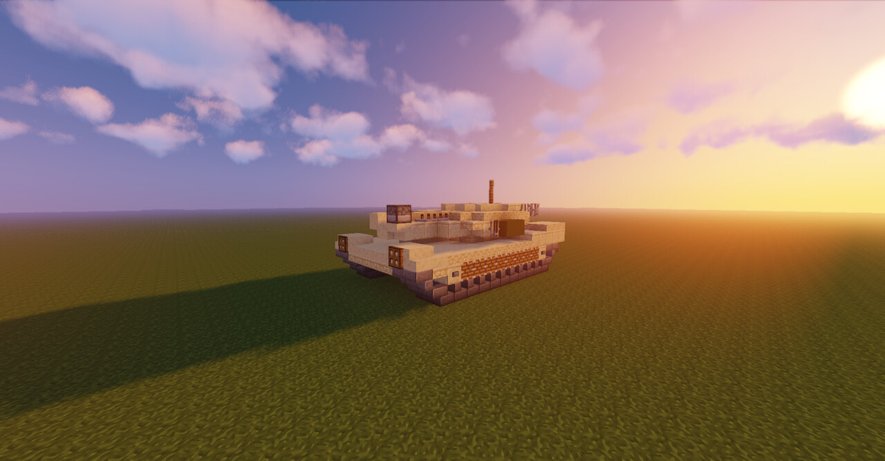 Working Tank Minecraft Map