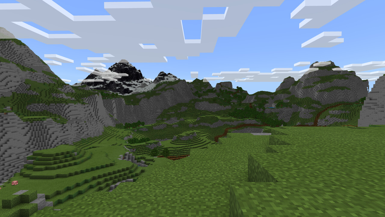 Hyrule from Zelda: BOTW (java+bedrock) Minecraft Map