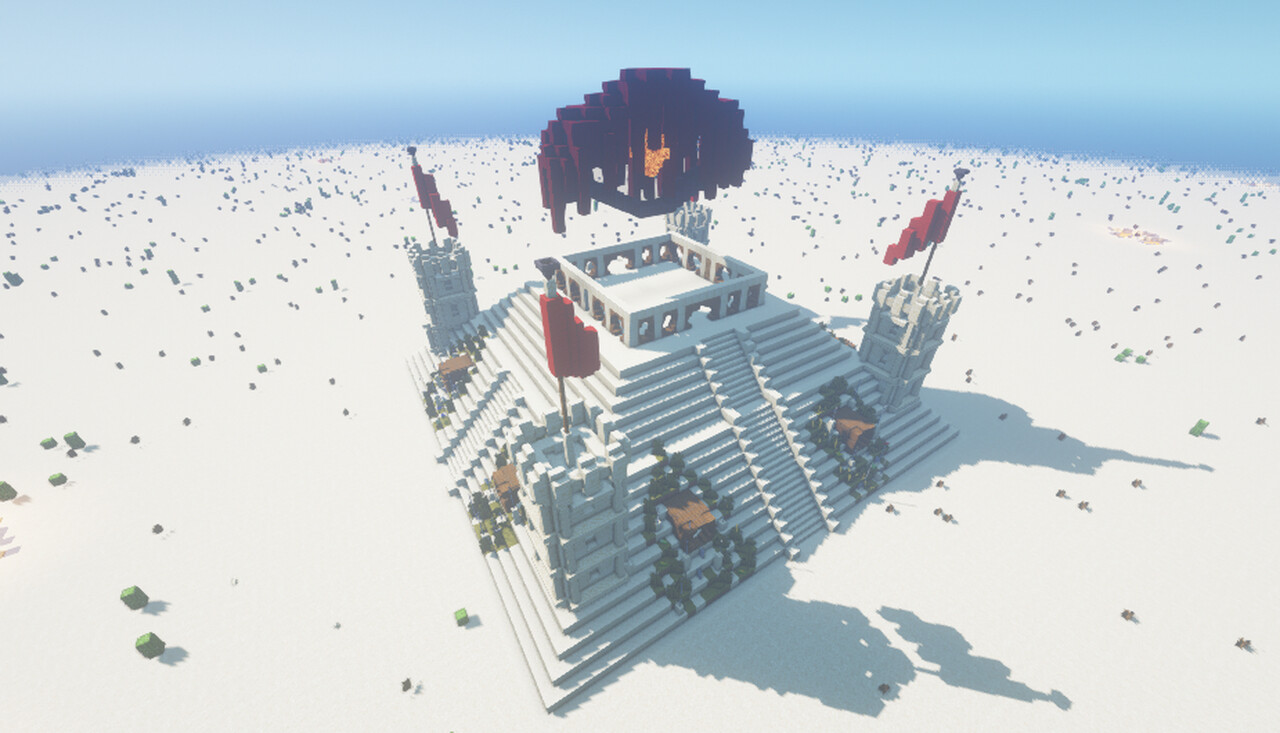 EPIC Desert Pyramid Transformation Minecraft Map