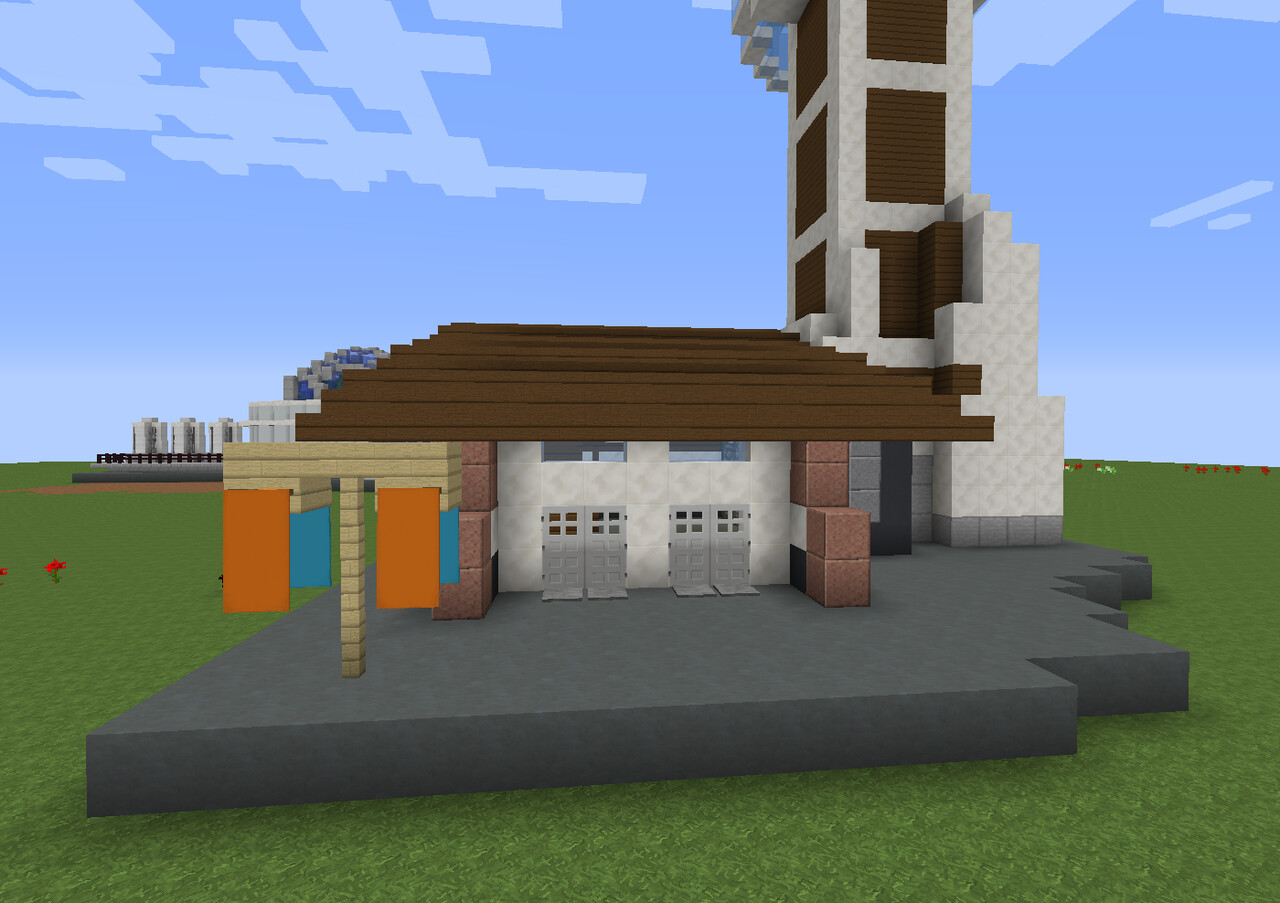 Jurassic World Evolution Viewing Platform Minecraft Map