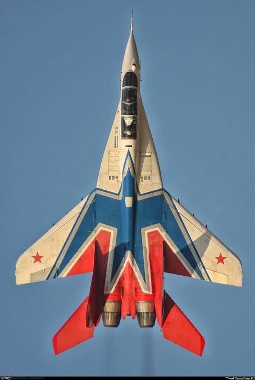 Mikoyan Gurevich Mig-29 Fulcrum Minecraft Map