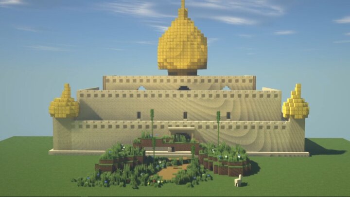 Indian Temple - Built By Me! :D Minecraft Map