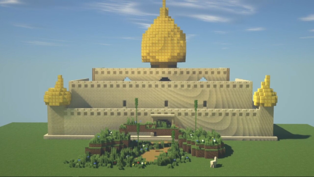 Indian Temple - Built By Me! :D Minecraft Map