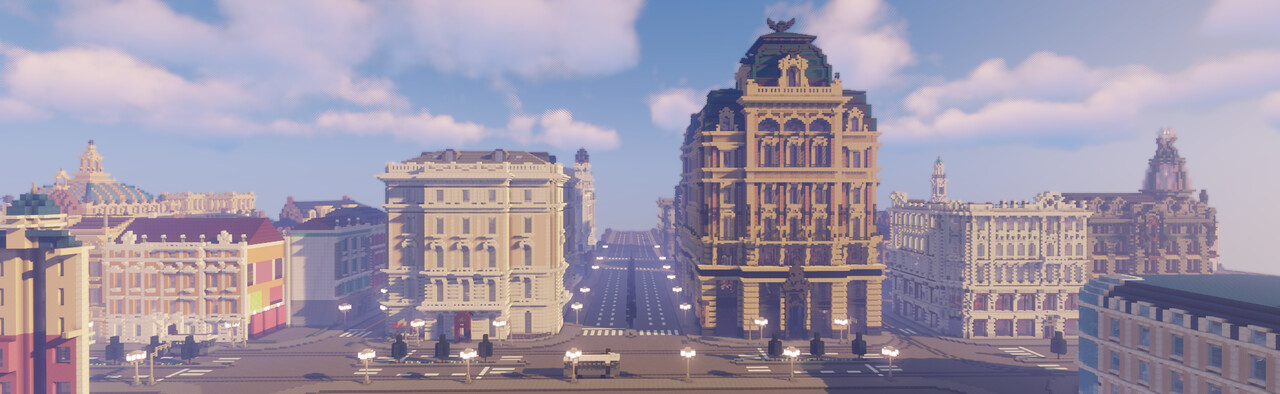 Palais Equitable, Vienna, Austria Minecraft Map