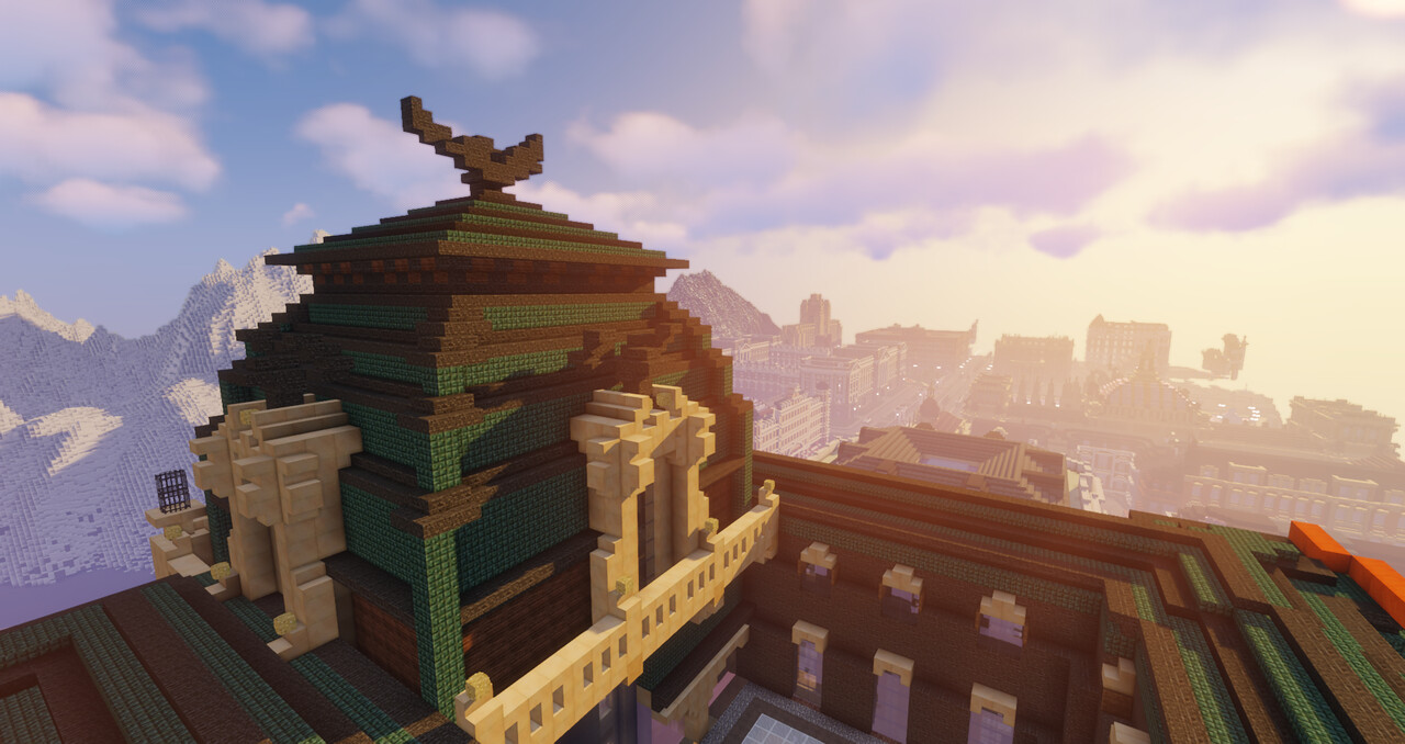 Palais Equitable, Vienna, Austria Minecraft Map