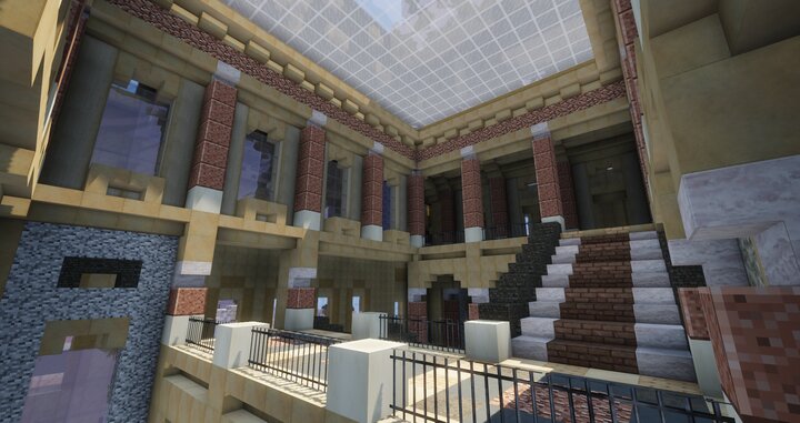 Palais Equitable, Vienna, Austria Minecraft Map