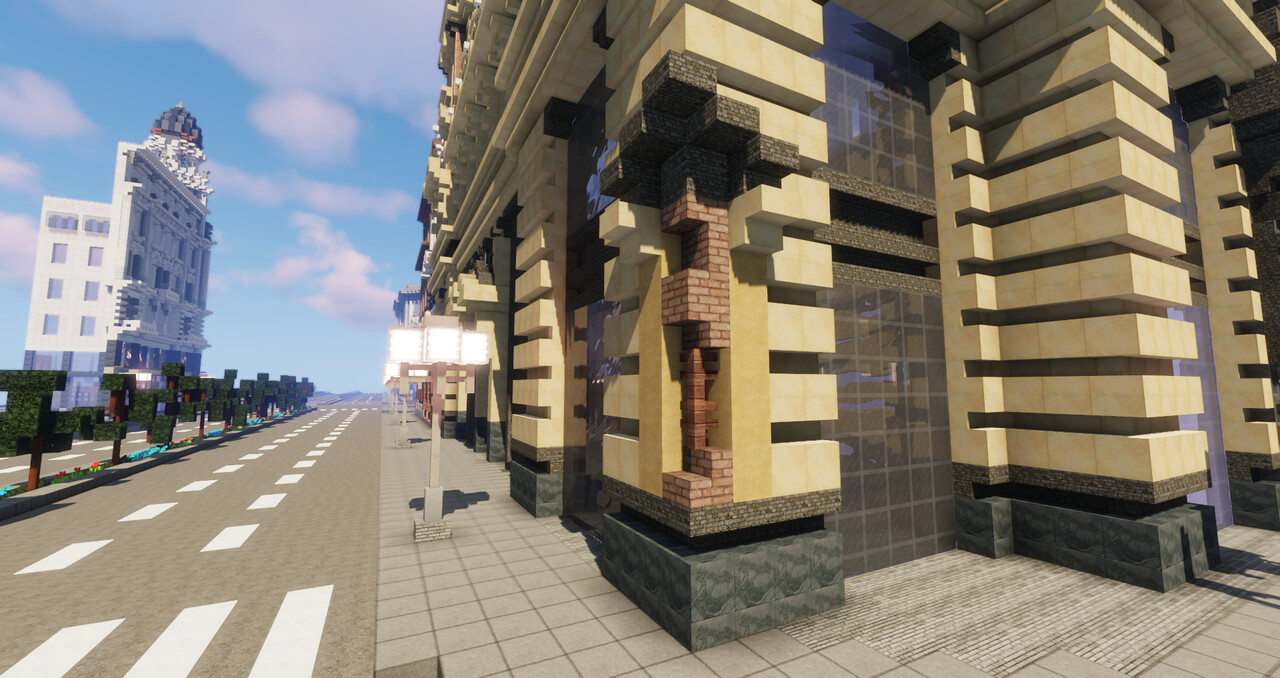 Palais Equitable, Vienna, Austria Minecraft Map
