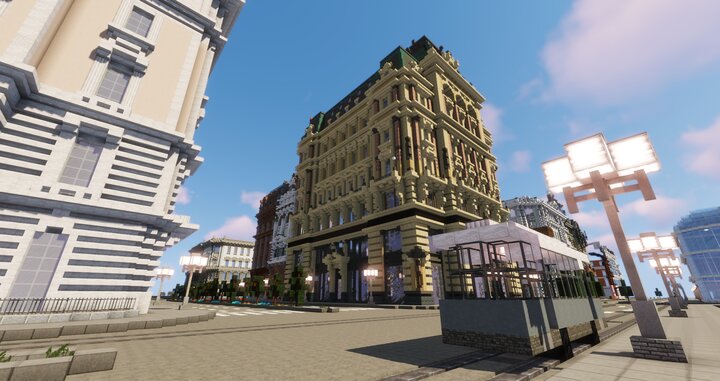 Palais Equitable, Vienna, Austria Minecraft Map