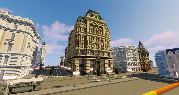 Palais Equitable, Vienna, Austria Minecraft Map