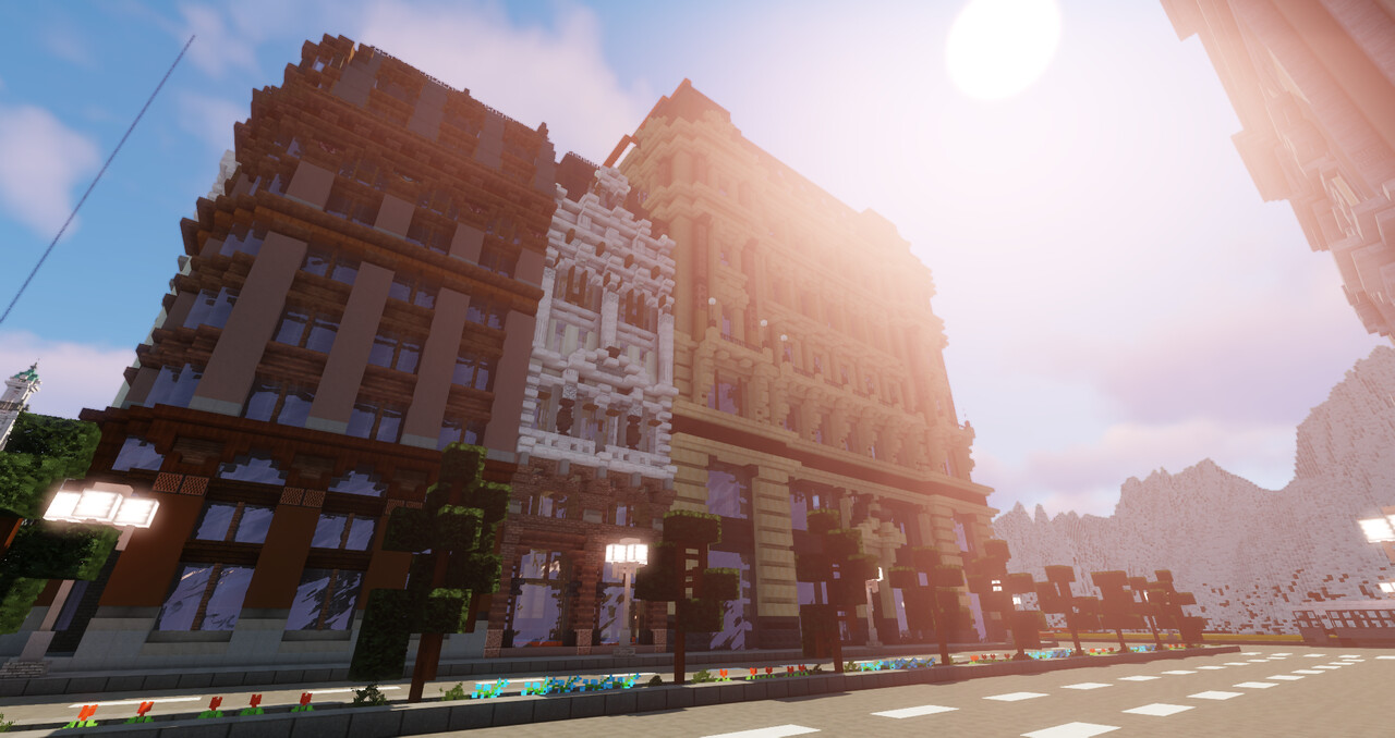 Palais Equitable, Vienna, Austria Minecraft Map