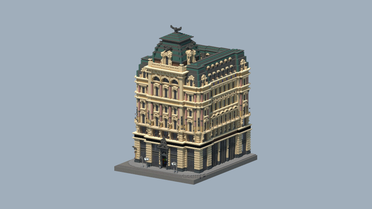 Palais Equitable, Vienna, Austria Minecraft Map