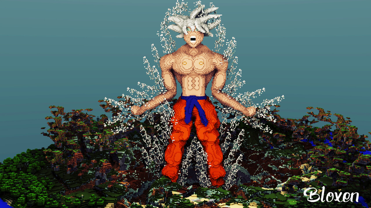 GOKU Ultra Instinct Minecraft Map