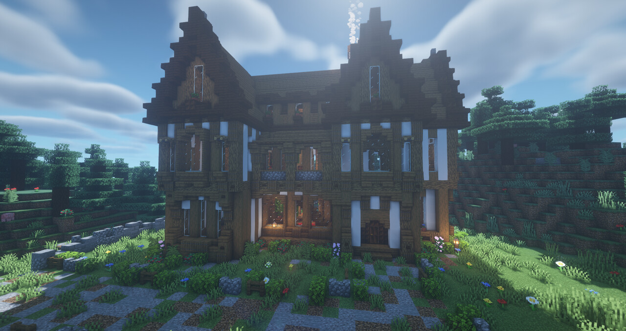 MEDIEVAL HOUSE / INN / TAVERN Minecraft Map