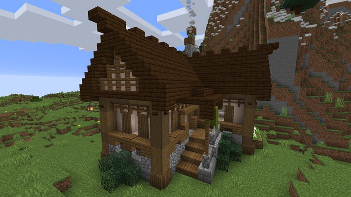 Medieval Cabin Minecraft Map