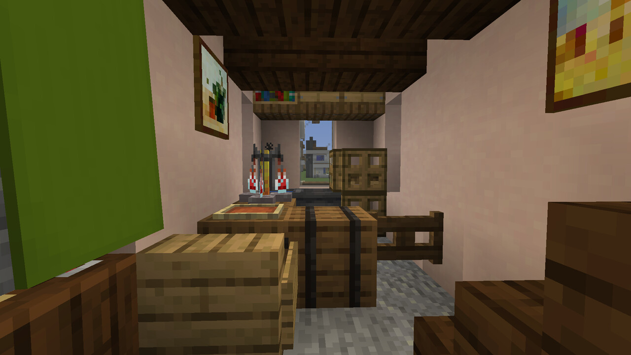 Medieval Cabin Minecraft Map