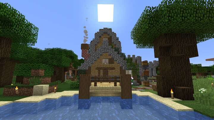 (Rustic) Starter House! Minecraft Map