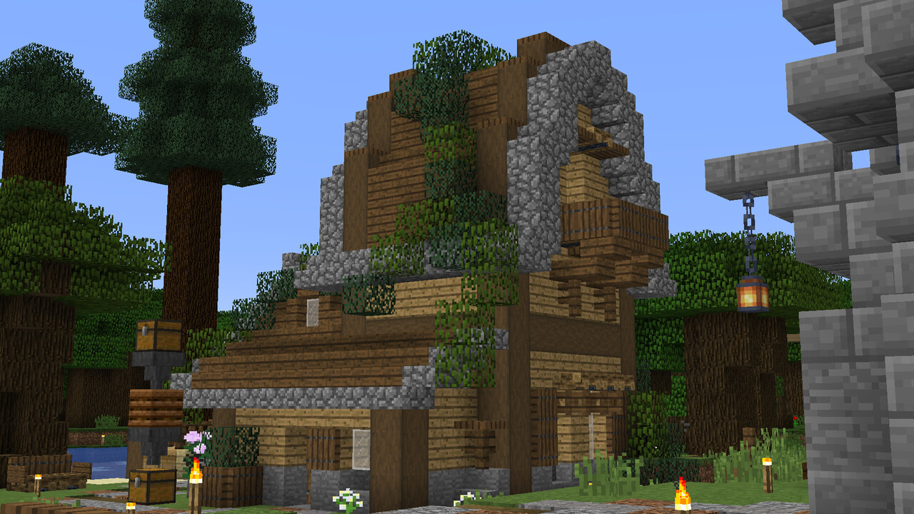 (Rustic) Starter House! Minecraft Map