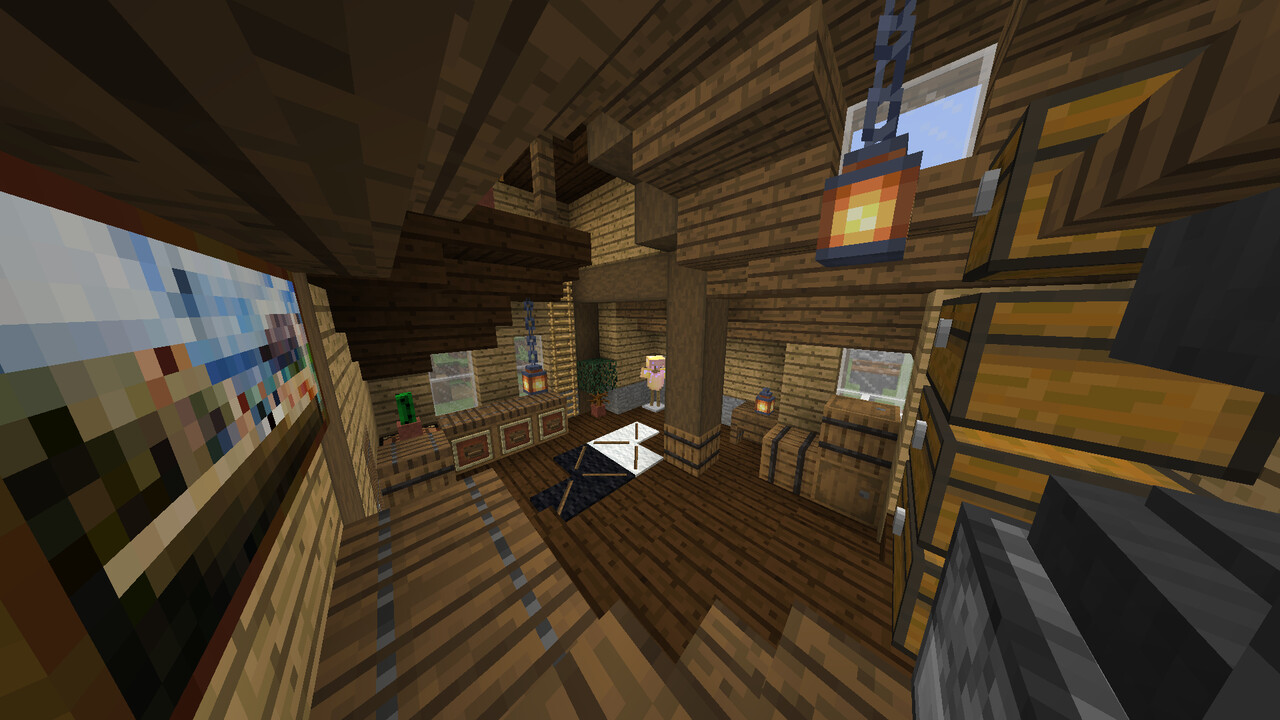 (Rustic) Starter House! Minecraft Map